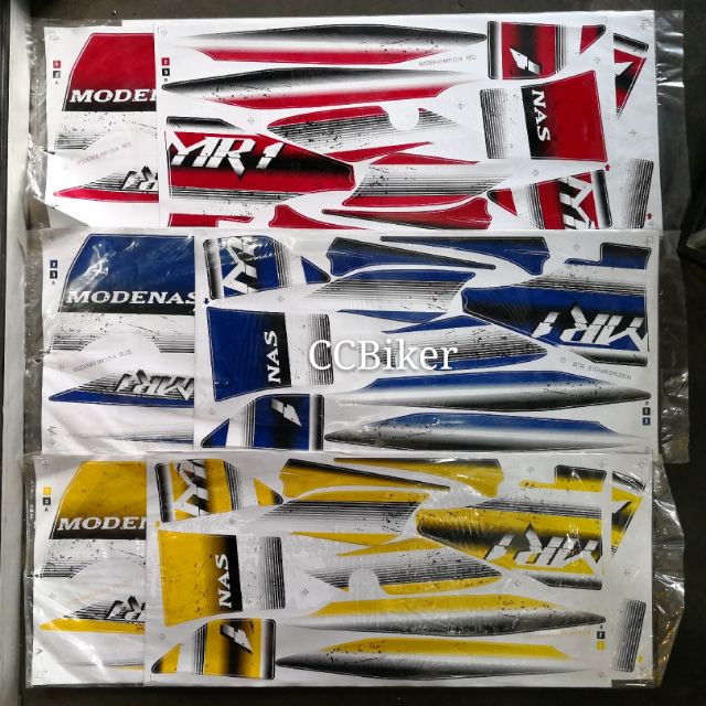 Modenas KRISS MR1 (3) Body Sticker | Shopee Malaysia