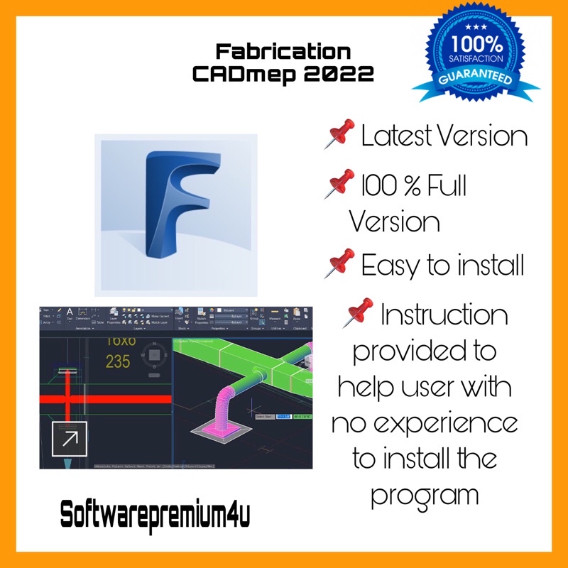 Fabrication CADmep 2022 Full Version | Lifetime | Shopee Malaysia