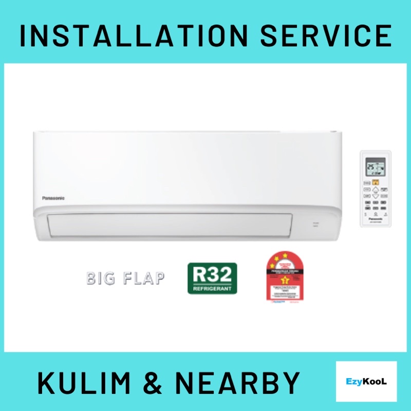 ⚡!!Ready Stock!! Panasonic Aircond Installation Kulim ONLY | Shopee ...