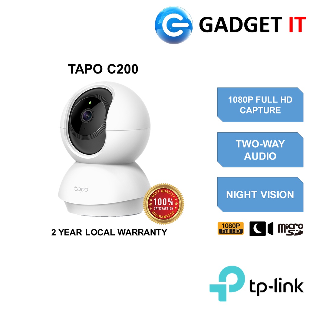 TP-LINK TAPO C200 / TC60 / C200 / C100 / C110 / C210 / C220 / C310 ...