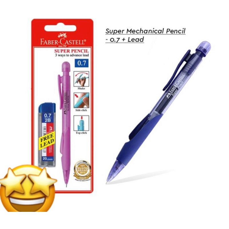 Faber-Castell Super Pencil With Leads🔥🔥 | Shopee Malaysia