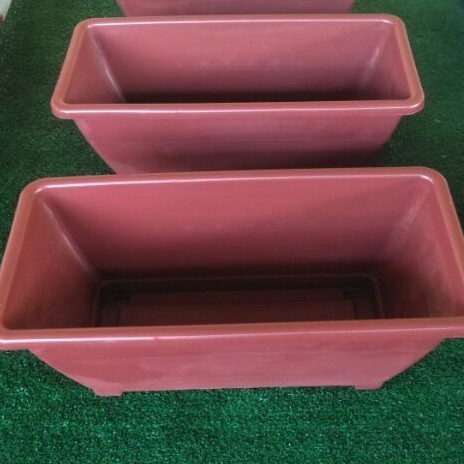 PASU BUNGA PLASTIK PANJANG 🌻🌻🌻PANJANG 15inci , Lebar 7.5inci , Tinggi ...