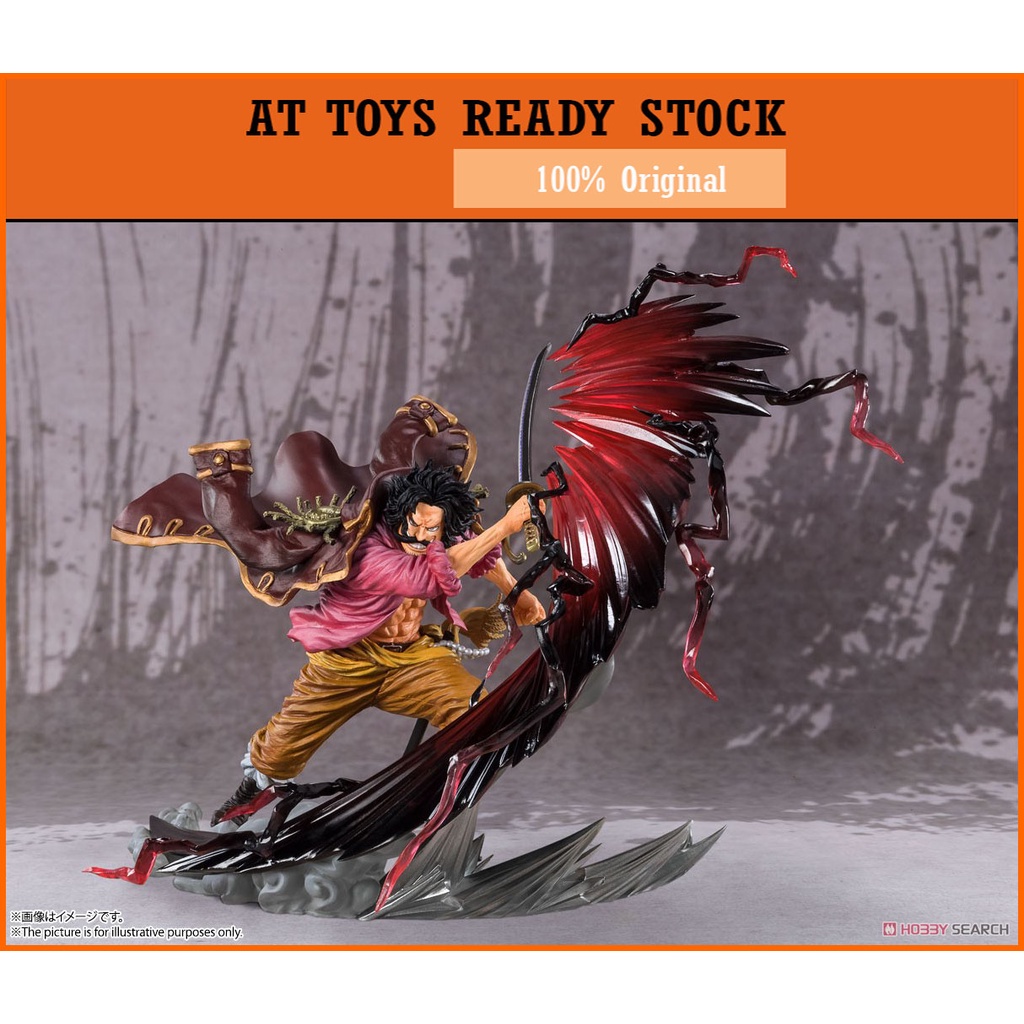 -ORIGINAL-BANDAI Figuarts Zero One Piece Extra Battle Gold D Roger ...