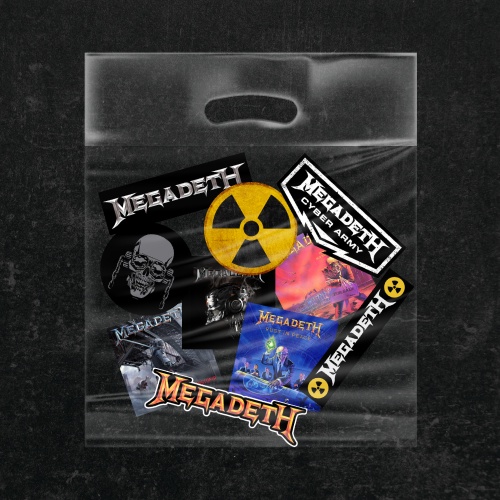 Megadeth Vinyl Sticker - 10pcs | Shopee Malaysia