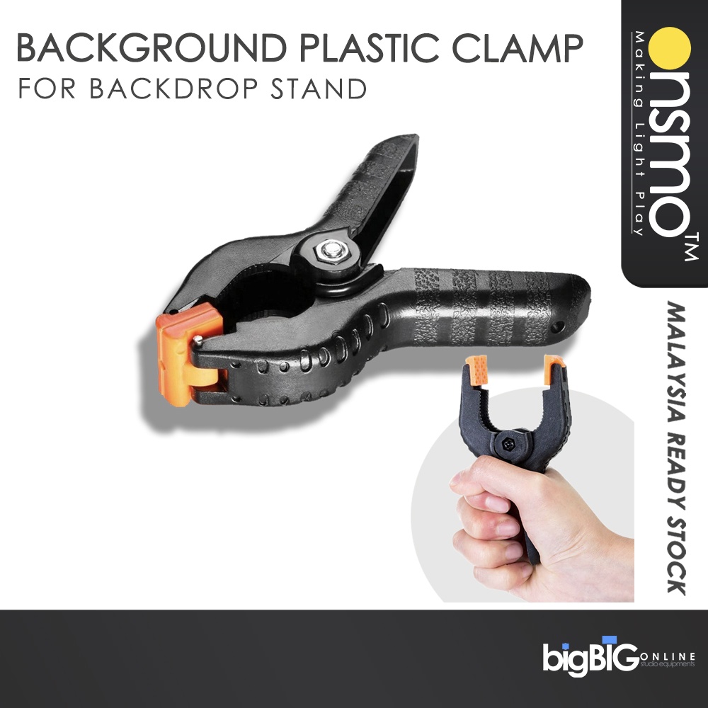 (READY STOCK)Onsmo Studio Backdrop Background Plastic Clamp for ...