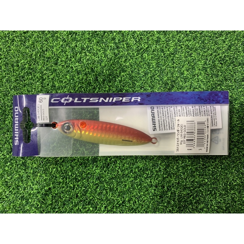 Shimano Colt Sniper 60g Metal Jig Jigging Sinking Fishing Lure (Ref: JM-540QE) | Shopee Malaysia