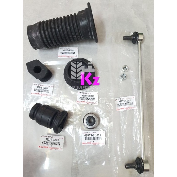 12PC!!TOYOTA VIOS NCP93 YARIS NCP91 08-13/PRIUS C NHP10 11-14 FRONT ABSORBER MOUNTING/ABSORBER ...