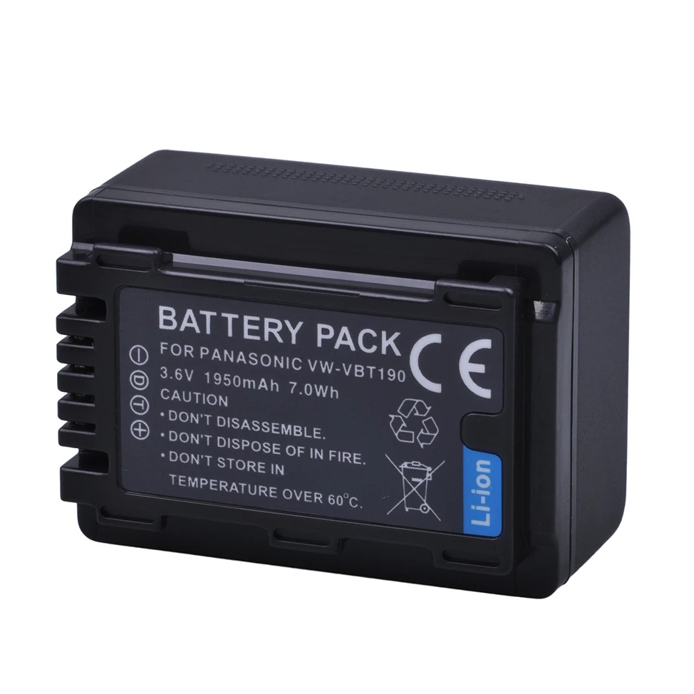 PANASONIC VW-VBT190 100%Original Battery PENASONIC 2 Year Warranty ...