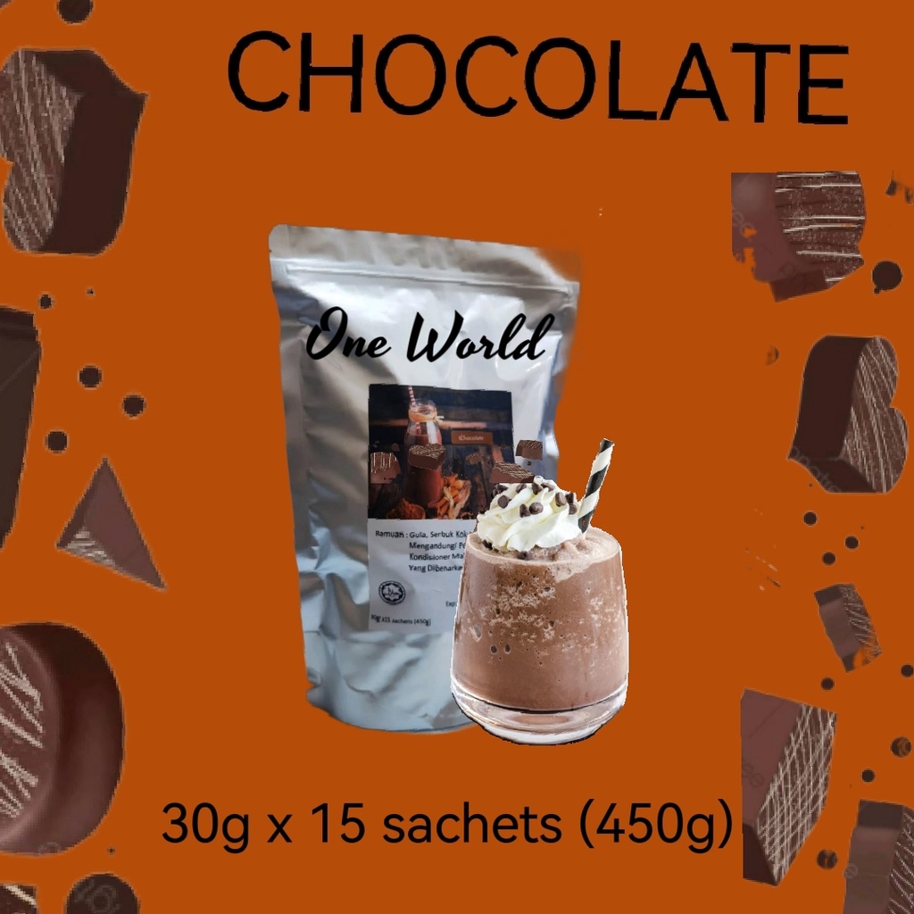 Chocolate Powder 30g x 15 sachets | Shopee Malaysia