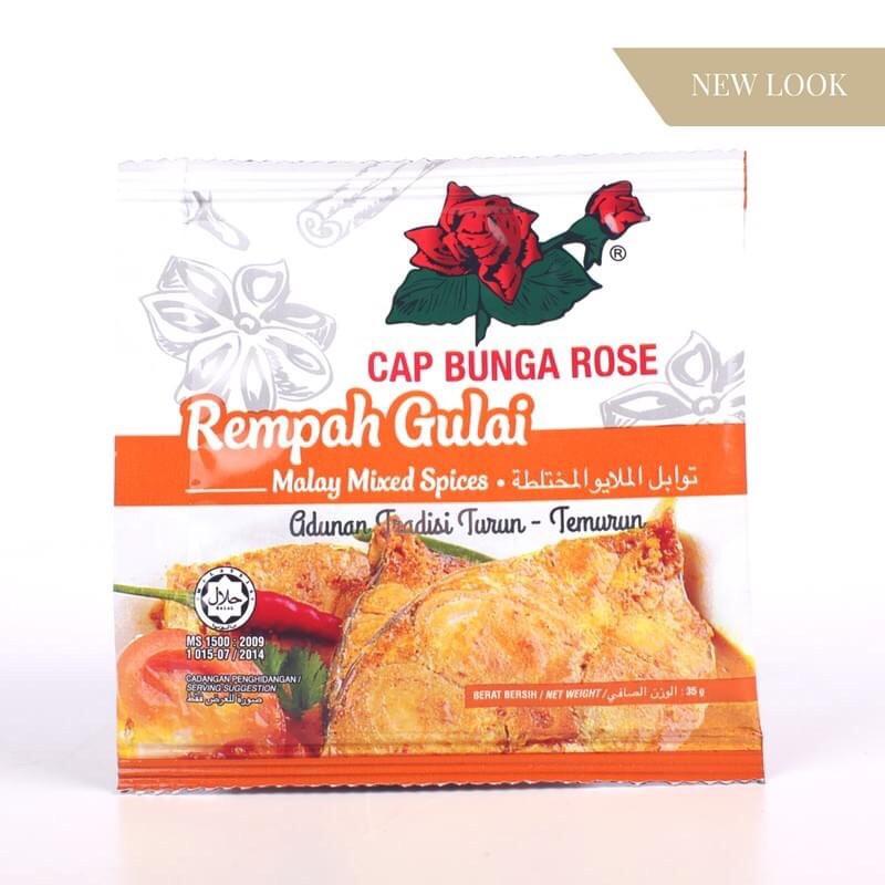 Rempah Cap Bunga Rose Rempah Gulai Cap Bunga Rose Rempah Bunga Rose ...
