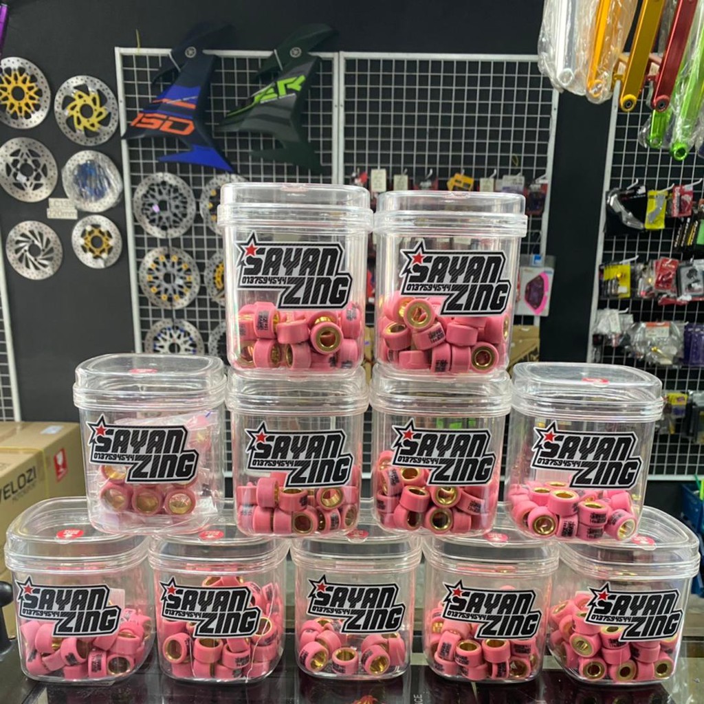 SAYAN ZING ROLLER PULLEY NVX 1PCS/6PCS BOLEH MIX GRAM | Shopee Malaysia