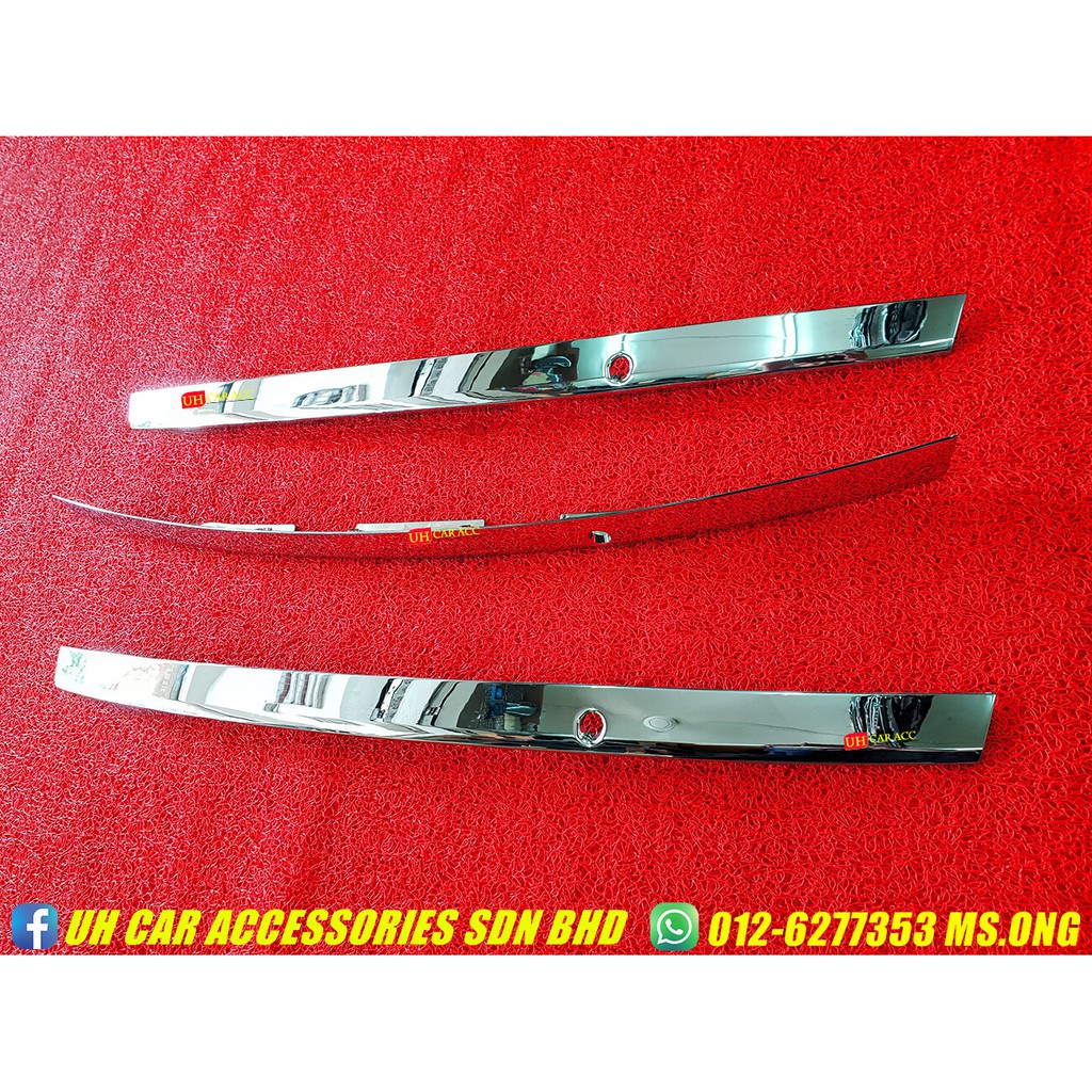 Toyota Vios 2013-2018 XP150 Rear Trunk Tailgate Chrome Garnish [READY ...