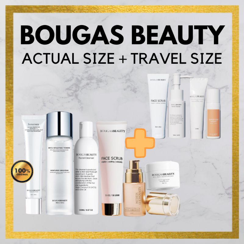 🔥100% ORIGINAL🔥 Bougas Beauty: CLEANSER/SERUM/MOISTURIZER/SUNSCREEN ...
