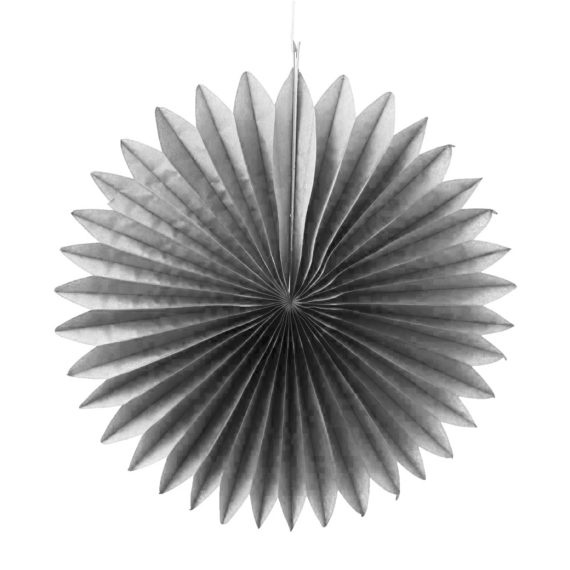 Pinwheel Paper Flower Fans – Grey (Normal) | Shopee Malaysia