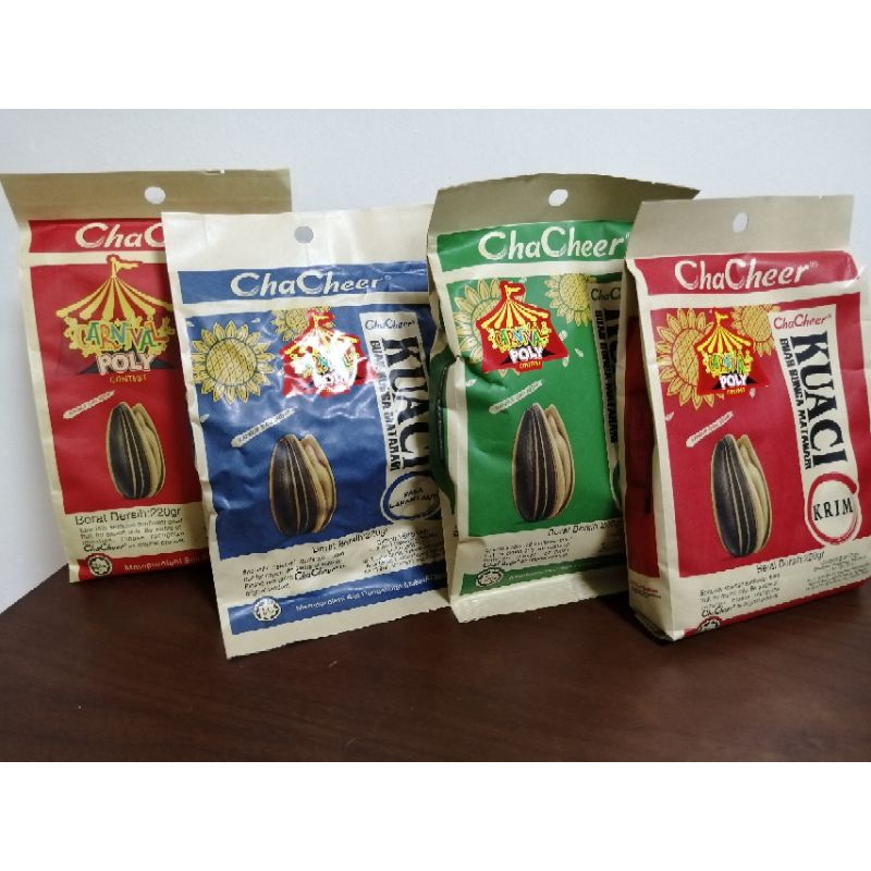 [Ready Stock] [Halal] 1Pack x 220gm Chacheer Kuaci Wangi/Krim/Kelapa ...