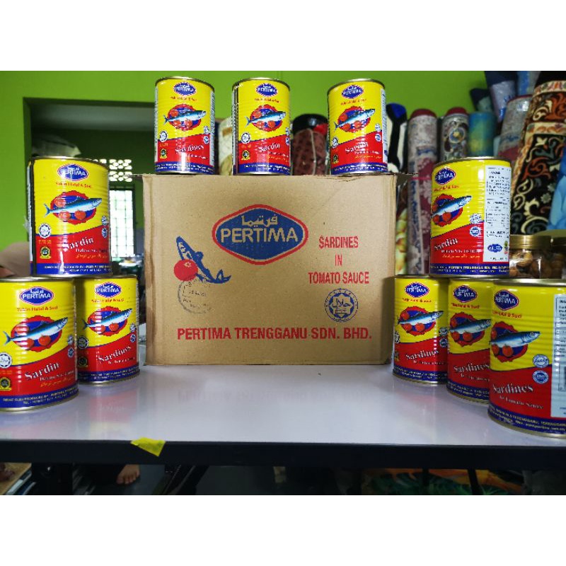 PERTIMA SARDIN 425GM X 24 PRODUK MUSLIM | Shopee Malaysia