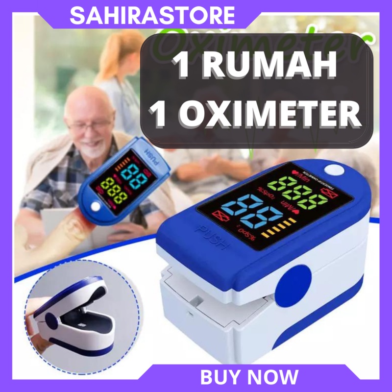 Alat Cek Pengesan Oksigen Badan Medical Fingertip Body Pulse Oximeter ...