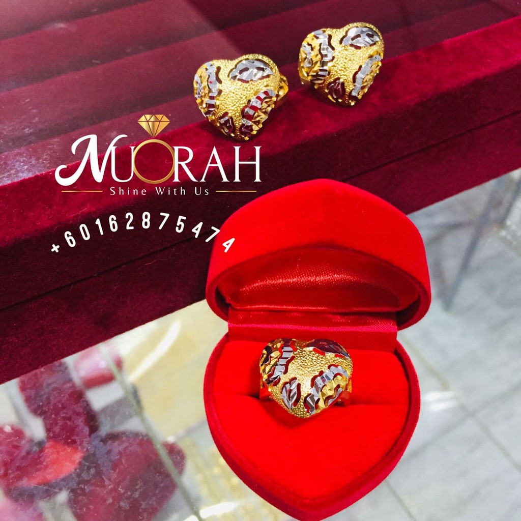 COP 916 | CINCIN 💍 LOVE BATIK | ⭐TERBARU! Emas Korea •Exclusive Design ...