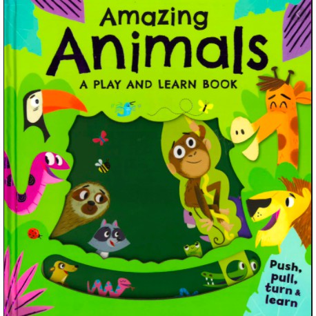 Amazing Animals Play and Learn Book | Shopee Malaysia