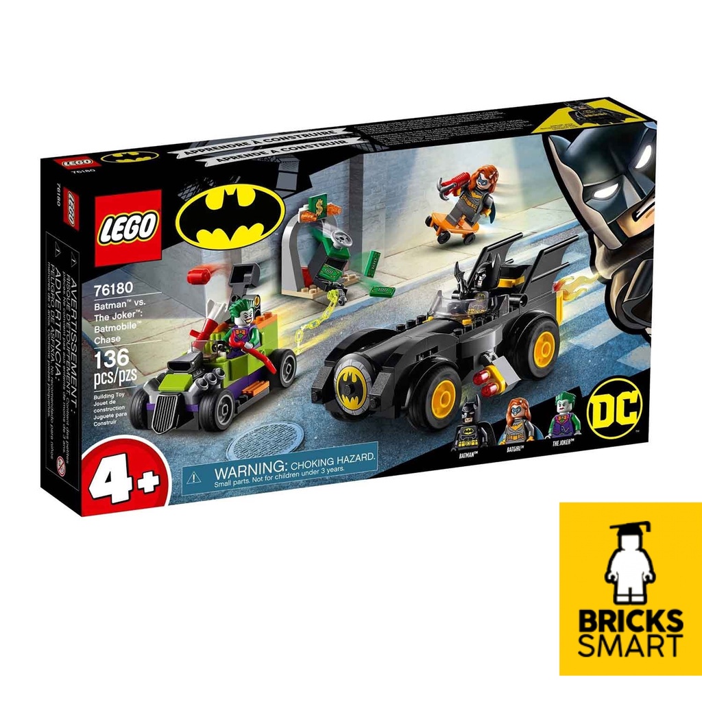 76180 LEGO DC Comics Super Heroes Batman vs. The Joker: Batmobile Chase ...