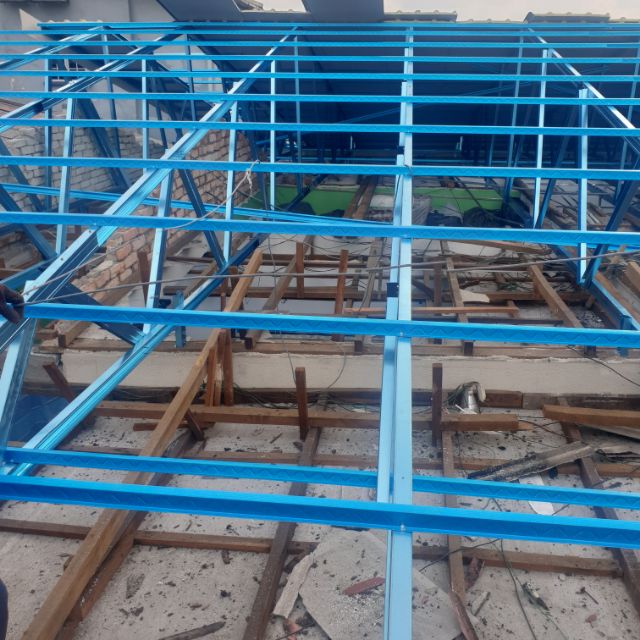 c- channel besi truss dan batern besi alang atap genting c channel ...