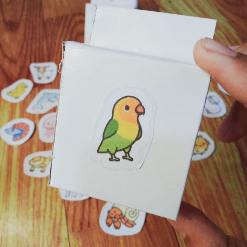 20 Random Animal Box Sticker | Shopee Malaysia