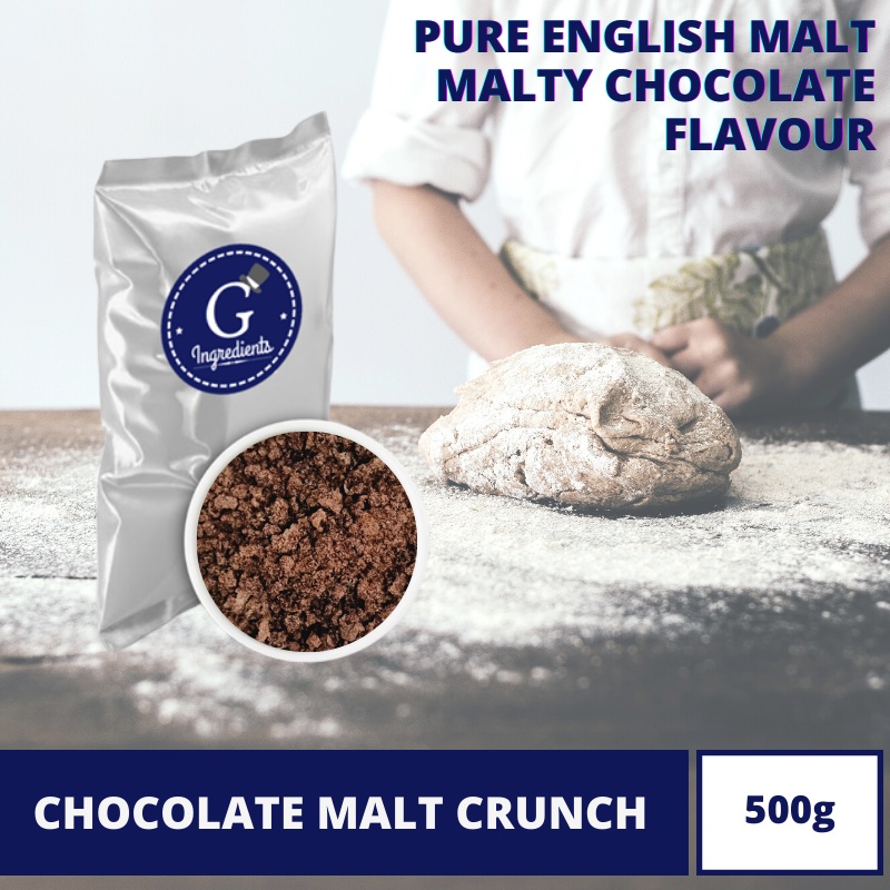 [PREMIUM] Chocolate Malt Crunch - 500G (Coklat Malt Rangup) [Topping ...