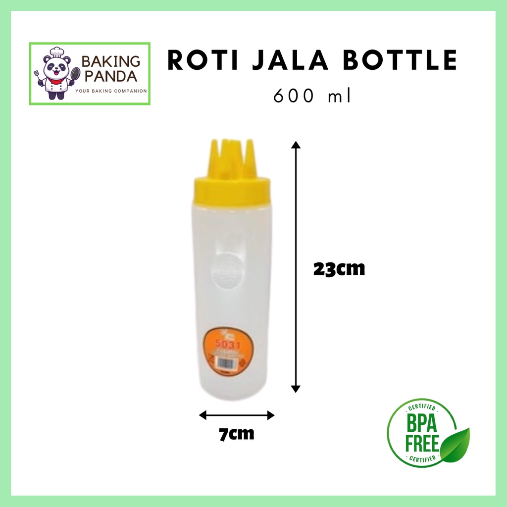 Acuan Roti Jala / Roti Jala Mould / Multipurpose Sauce Bottle / Botol ...