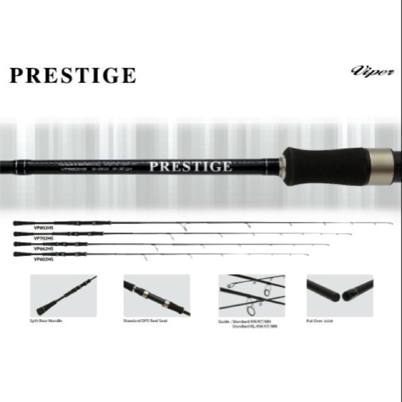 VIPER PRESTIGE SPINING FISHING ROD | Shopee Malaysia