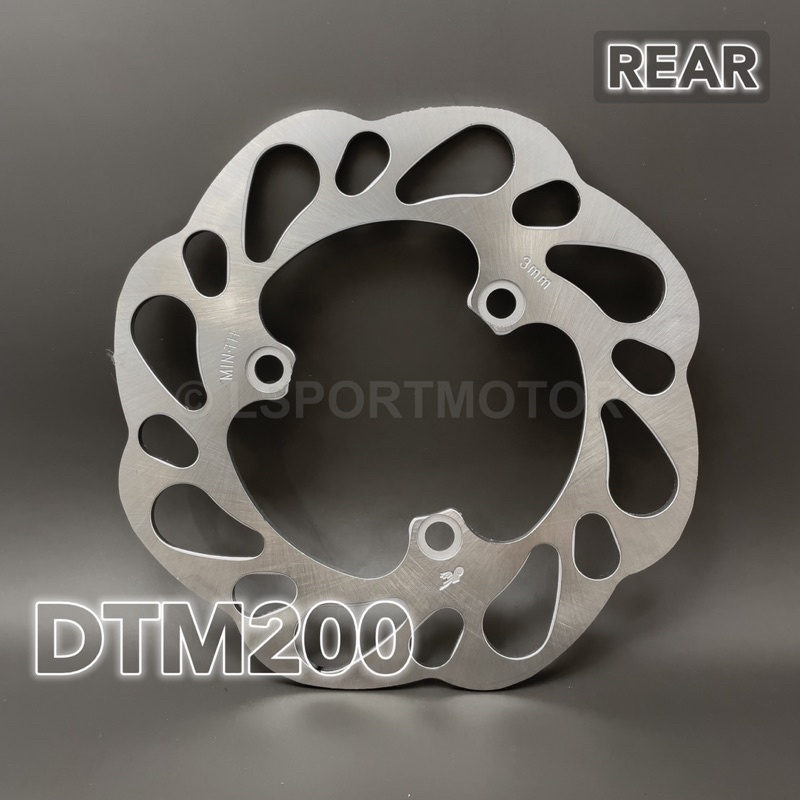 DEMAK DTM200 DISC BRAKE PLATE (REAR) DTM 200 BELAKANG | Shopee Malaysia