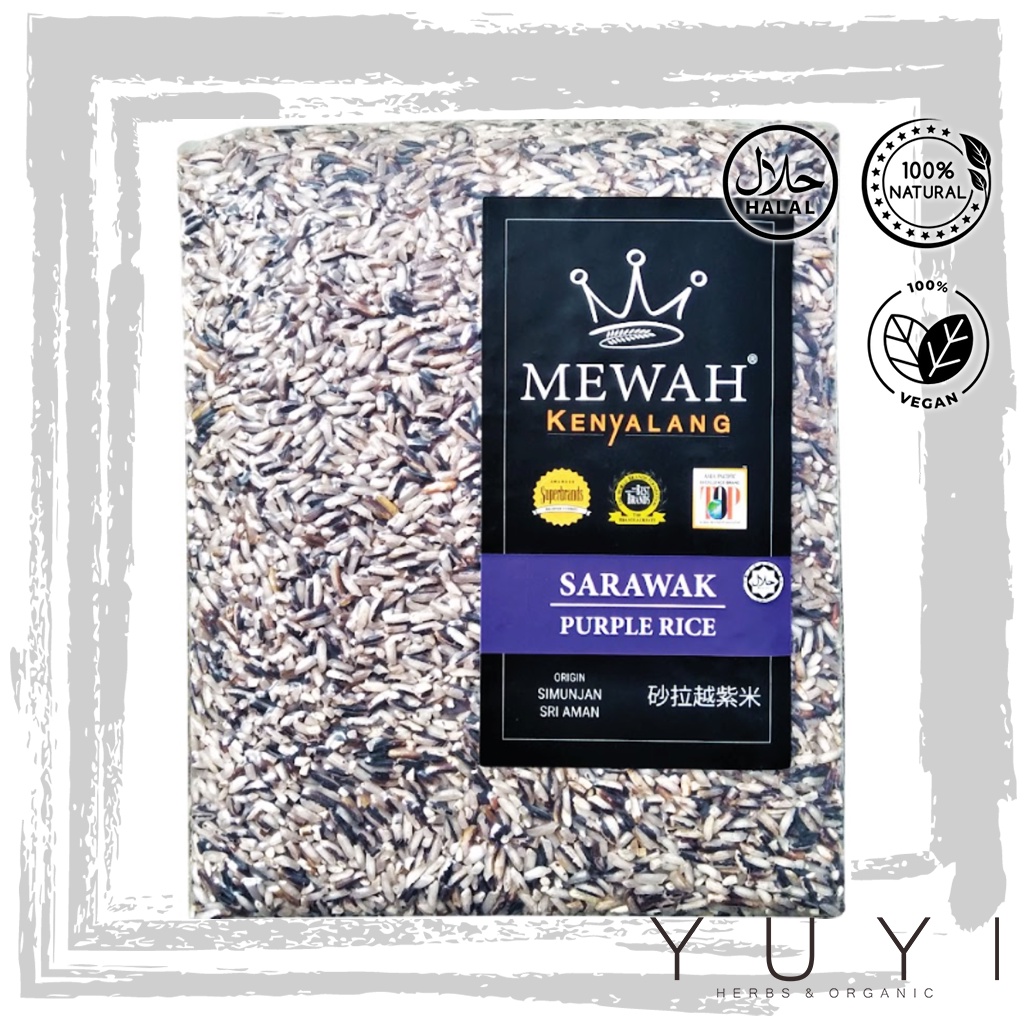 【Mewah】Sarawak Purple Rice - 1kg | Shopee Malaysia