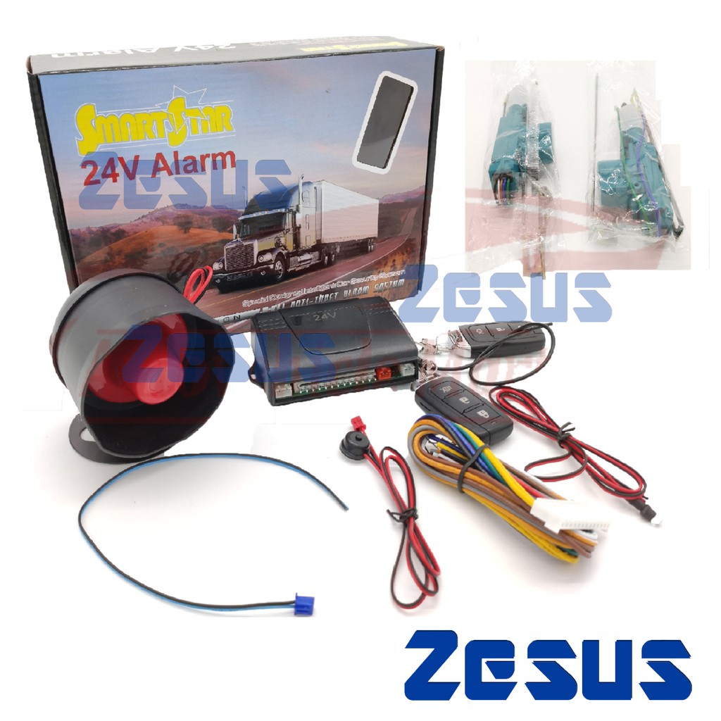 24V Full Sets Alarm System - suitable for 24V Lorry & Bus | Shopee Malaysia