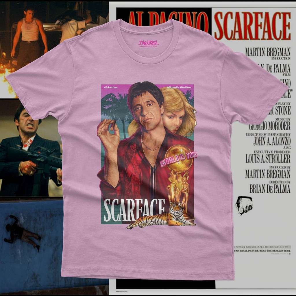 Al Pacino Scarface | Oversized Homage Tee | Movie Merchandise | Shopee ...