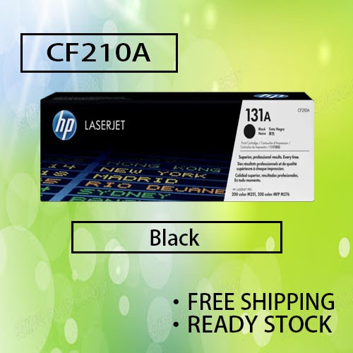 HP CF210A 131A Black Original LaserJet Toner Cartridge CF210A/CF211A ...