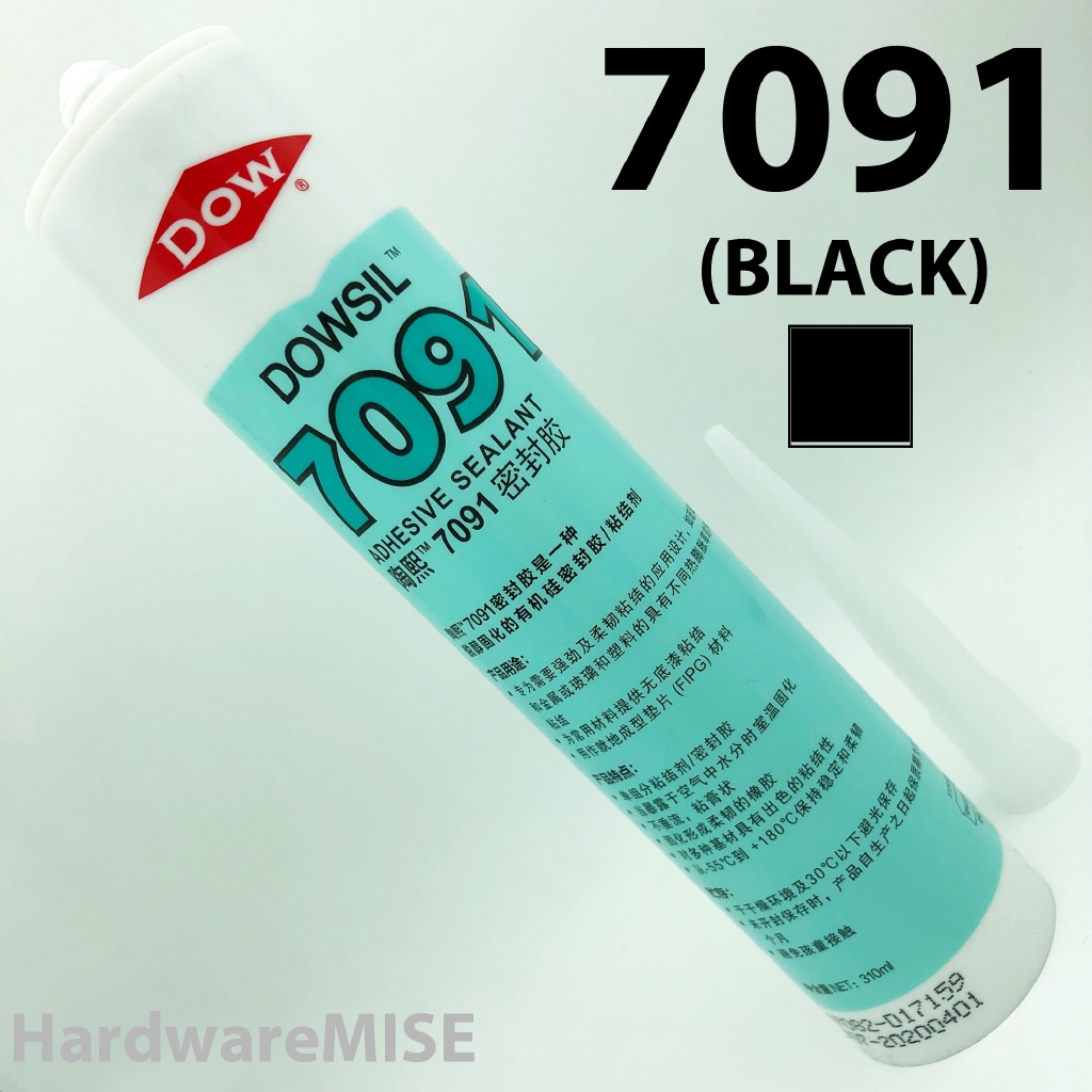 Dowsil 7091 Adhesive Sealant 310ml Black Color by Dow Corning | Shopee Malaysia