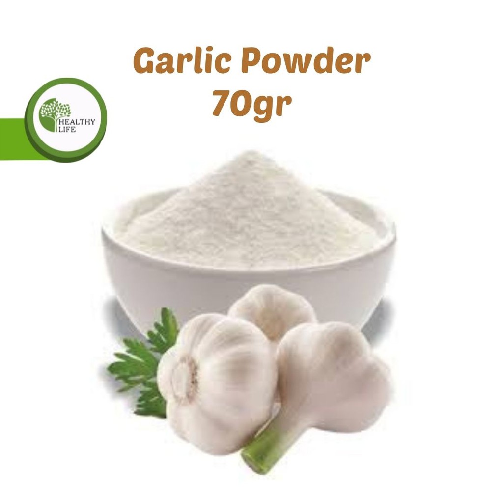 PUTIH Garlic POWDER PURE 70GR (PURE GARLIC POWDER) | Shopee Malaysia