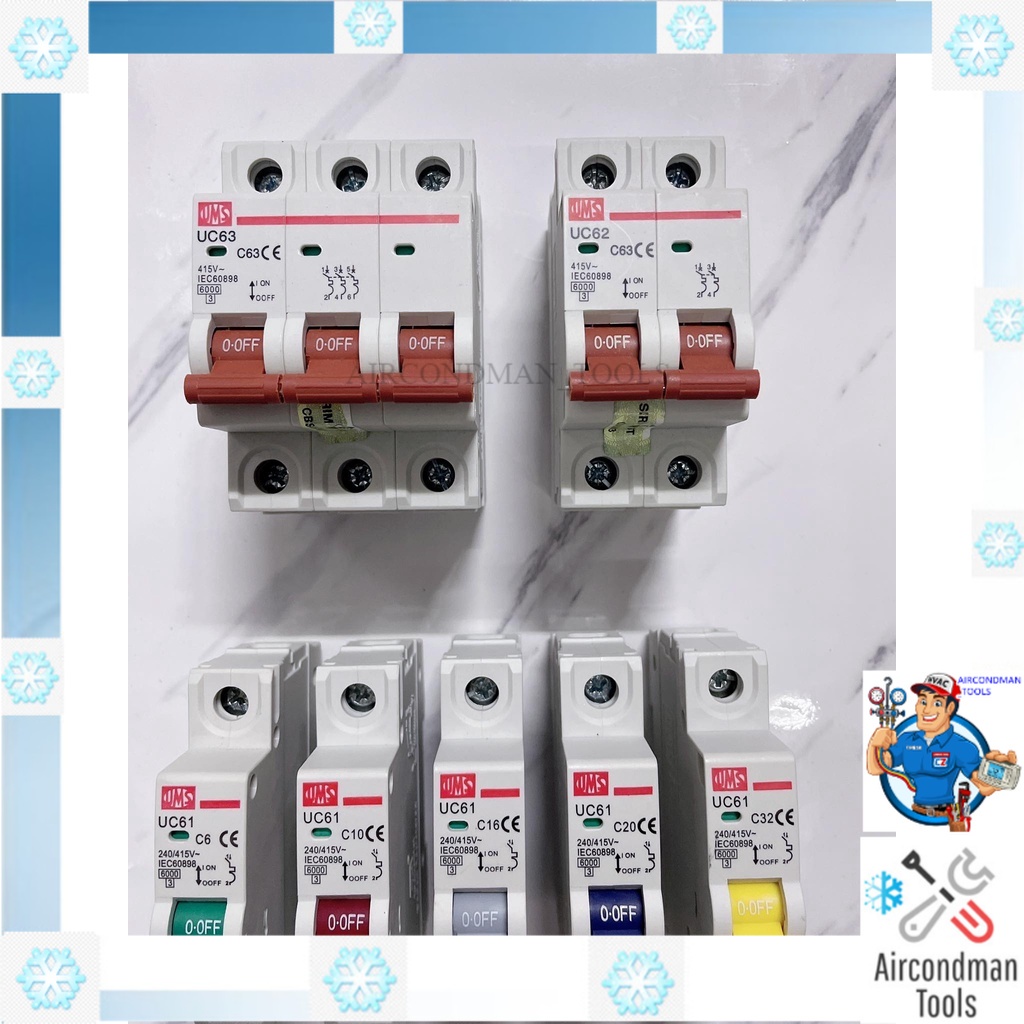 SIRIM APPROVED mcb fuse electric db box overload power supply aircond ...