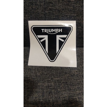 Sticker logo Triumph 2pcs | Shopee Malaysia