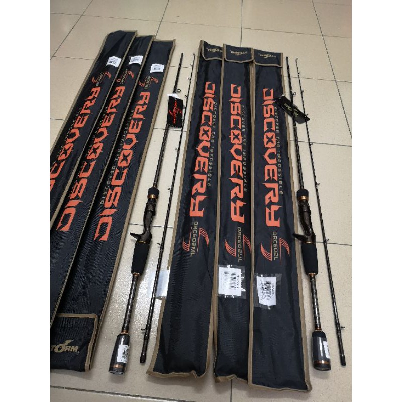 STORM DISCOVERY NEW MODEL 2021 FISHING ROD | Shopee Malaysia