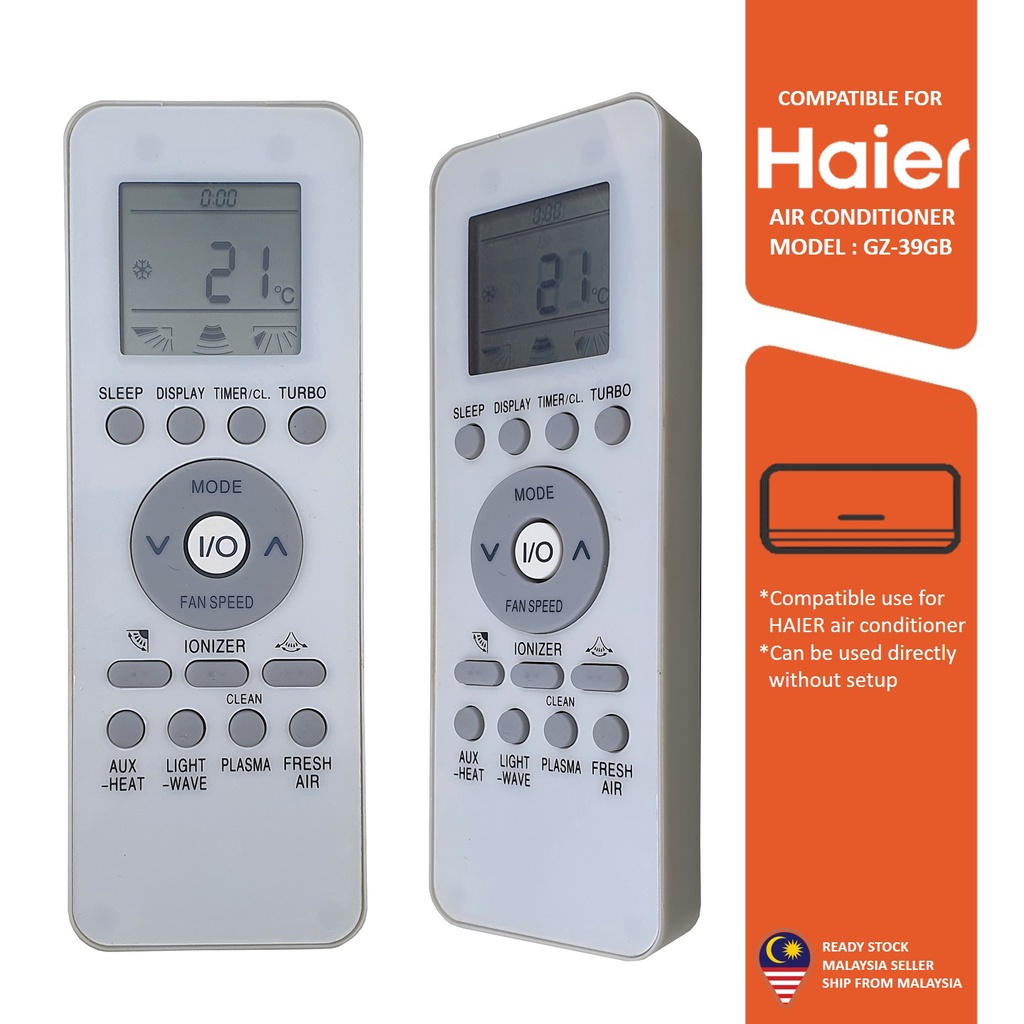 Haier Replacement For Haier GZ-39GB Air Cond Aircond Air Conditioner ...