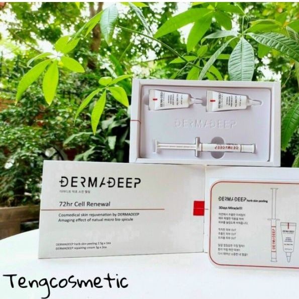 Dermadeep Cell skin regeneration microalgae set, Korean standard ...