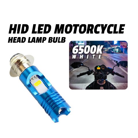 HID LED Motorcycle Head lamp Bulb For LC135 EX5 DASH V1 WAVE SRL110 ...