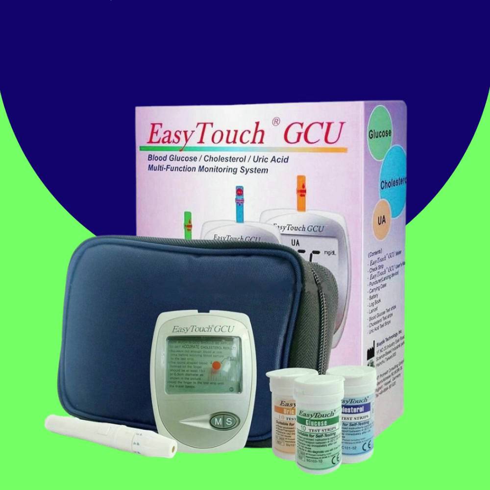 [🎁 𝐅𝐑𝐄𝐄 𝐆𝐈𝐅𝐓𝐒] EasyTouch GCU 3In1 Glucose-Cholesterol-Uric Acid Blood ...