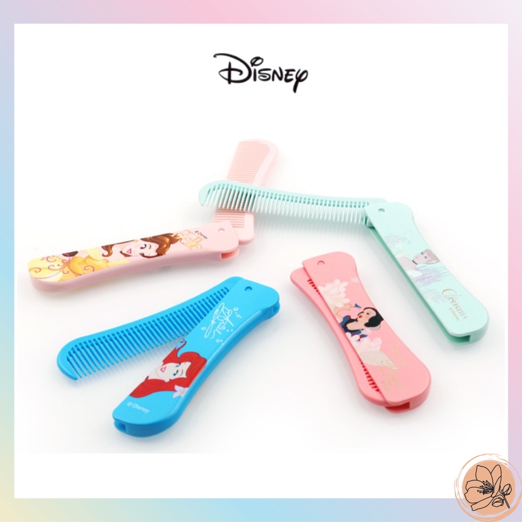 Disney x Princess Mickey Friends Foldable Comb 4p Set | Shopee Malaysia