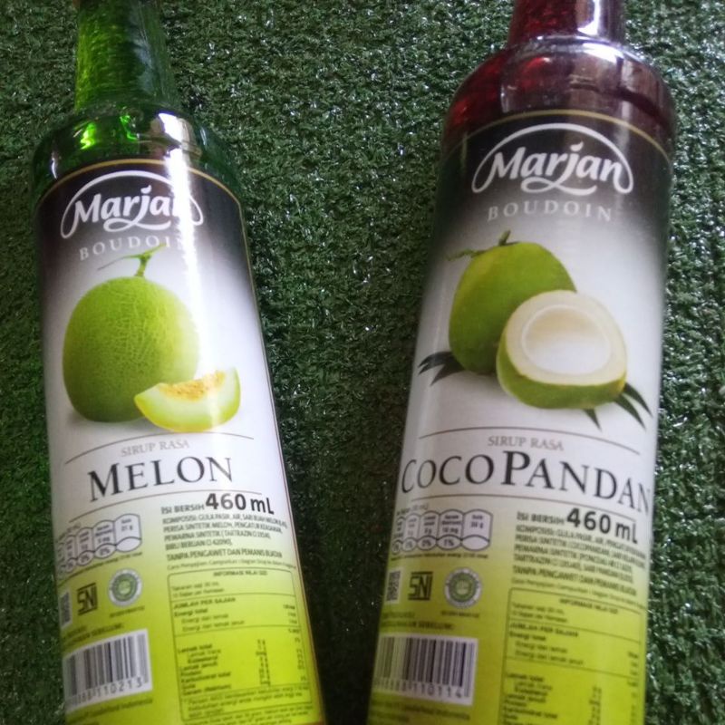 sirup marjan rasa melon & coco pandan kelapa | Shopee Malaysia