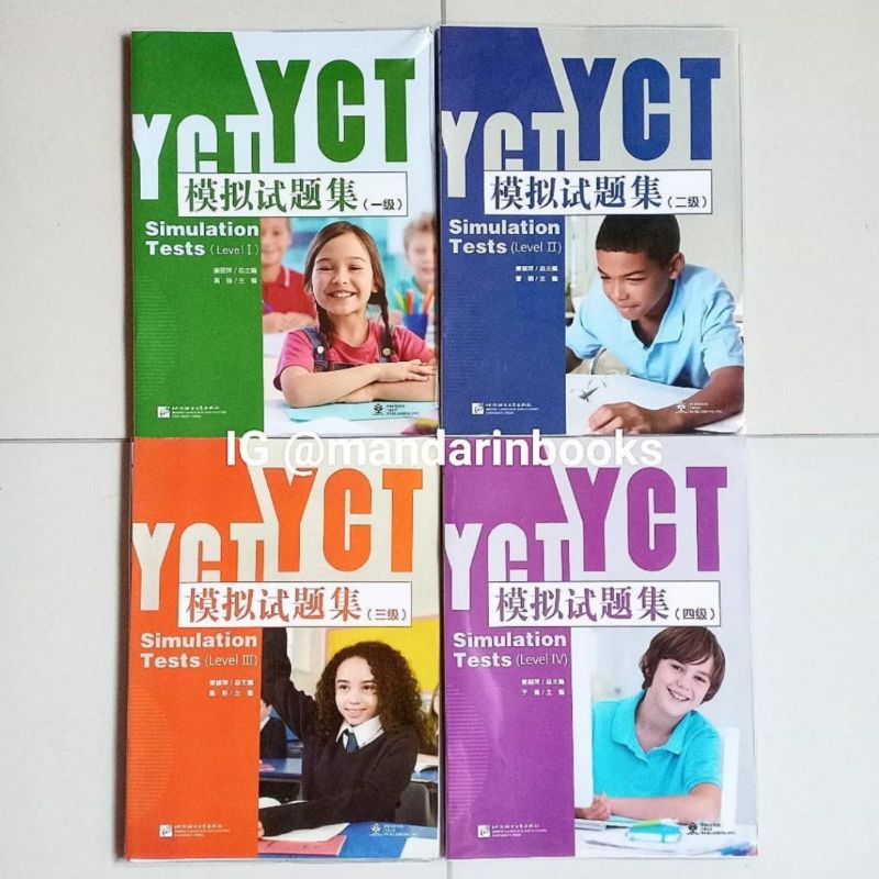 Yct Exam Question Collection Book 1-4 (Earloop) | Shopee Malaysia
