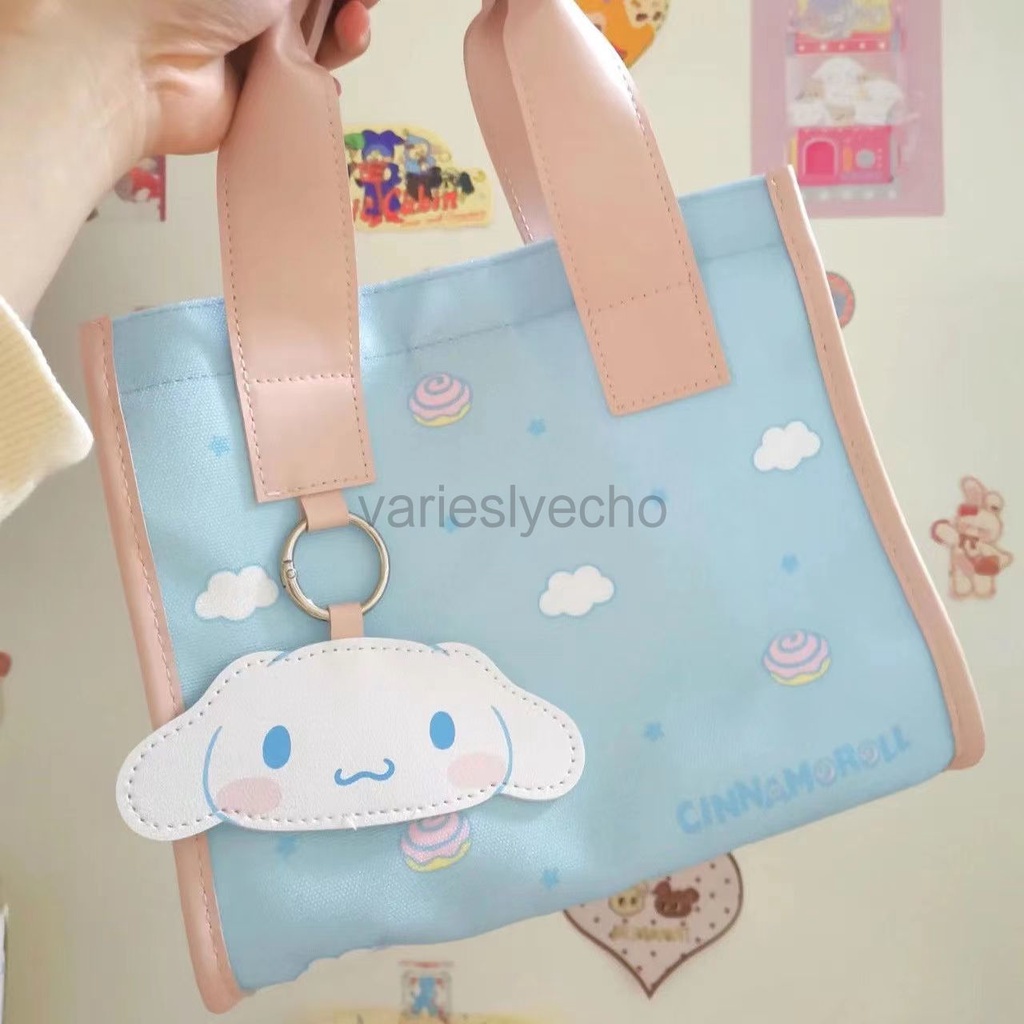 Lunch Bag with Magnetic Buckle, Japanese Style Bento Lunch Carry Bags ...
