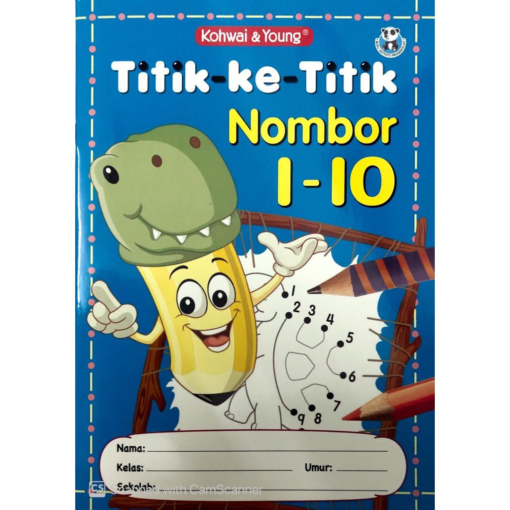 [FUNBOOK] TITIK KE TITIK / DOT TO DOT -a-z & 1-10 (BUKU SAMBUNG TITIK ...