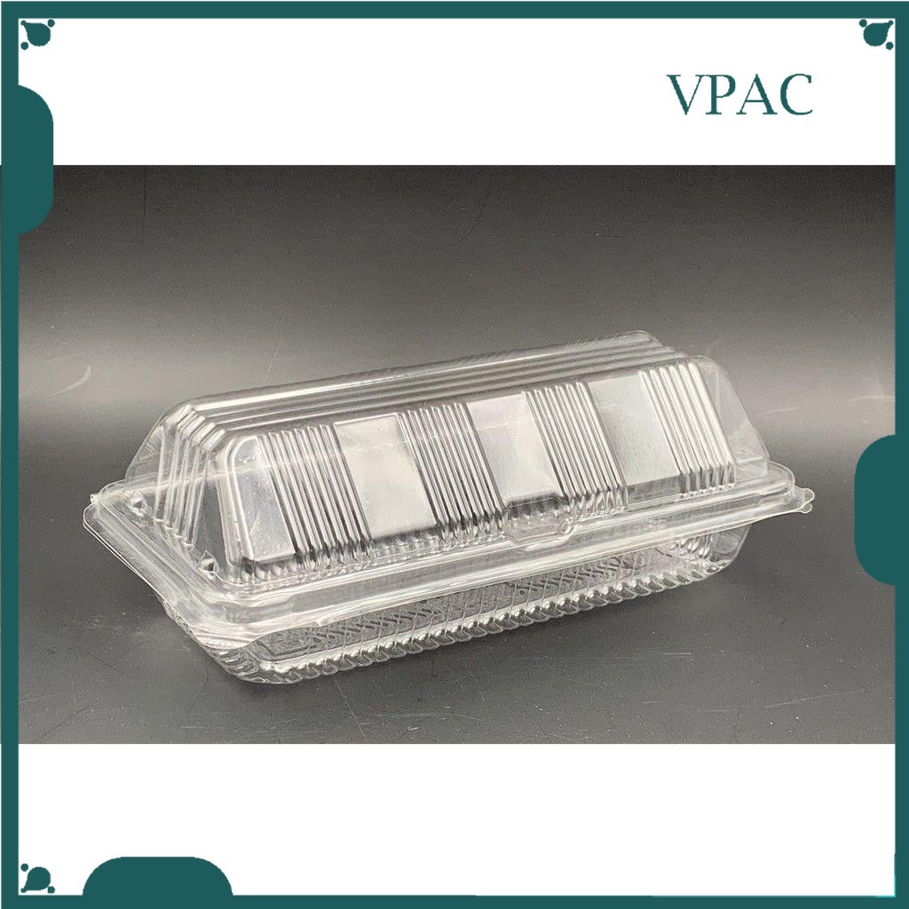 OPS-153 - BENXON Plastic Tray with Lock [ 50pcs± ] Bakery Disposable ...