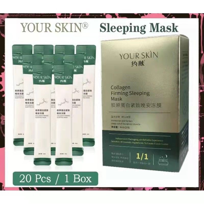 ( Ready stock) Your Skin Firming Collagen Smooth Skin Sleeping Mask ...